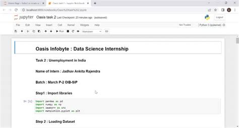 Task2 Internship Datascience Oasisinfobyte Datascienc Machinelearning Ankita Jadhav 10