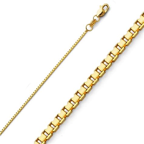 White Gold Box Chain