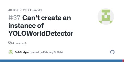 Can T Create An Instance Of YOLOWorldDetector Issue 37 AILab CVC YOLO World GitHub