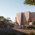 Hks Architects Unveils Geology Inspired Design For Sports Arena In Saudi Arabia Archdaily