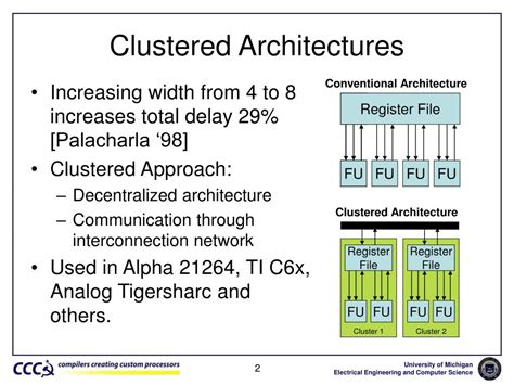 ppt region based hierarchical operation partitioning for multicluster
