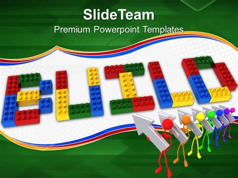 Large Building Blocks Templates Word With Lego Business Ppt Process Powerpoint PowerPoint