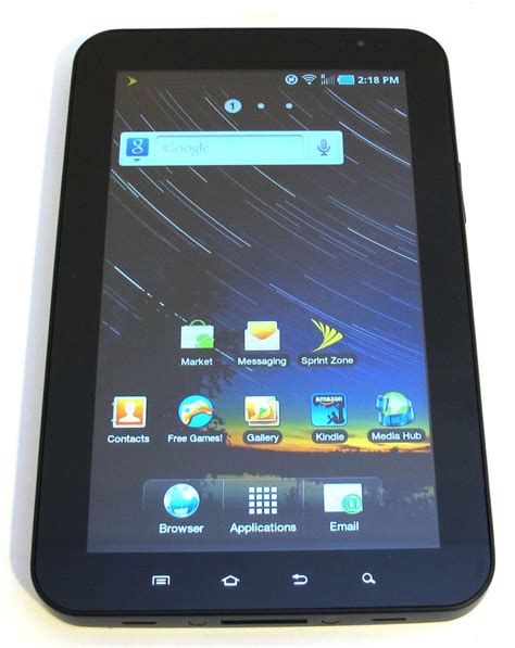 Samsung Galaxy Tab Android Tablet Review - The Gadgeteer