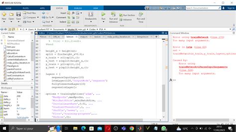 How To Make The Prediction Of A Qos With A Lstm Network Under Matlab