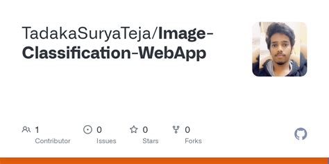 github tadakasuryateja image classification webapp