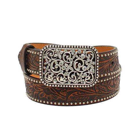 Floral Embossed Belt Ariat Australia