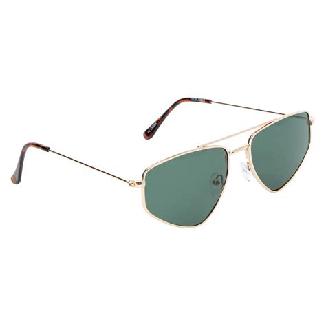 Five Below Mens Metal Triangle Aviator Sunglasses Hamilton Place