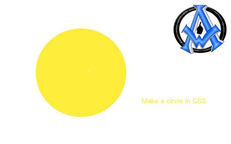 Make A Circle In CSS Css Circle Computer Help