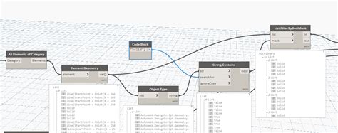 Filter Solid From List Lists Logic Dynamo