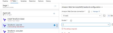 Not Getting The Bucket In The Dropdown In The Azure Devops Pipeline Azure Hashicorp Discuss