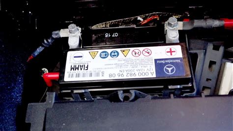 Auxiliary Battery Replacement Mercedes At Poppy Bleasdale Blog