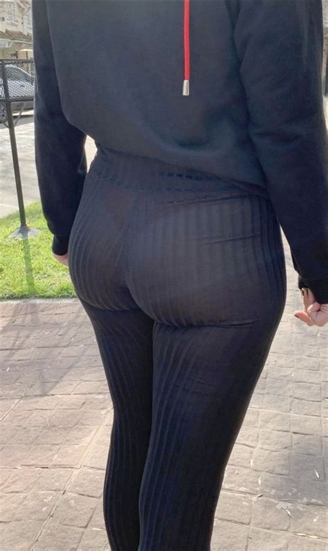 Pawg In See Through Leggings Irlv