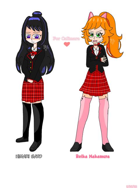 Himari Sato Reika Nakamura A T For Calimara By Anierghoul On