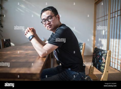 Picture Of Zhu Xiaopeng At His Company In Hangzhou City East Chinas Zhejiang Province 9