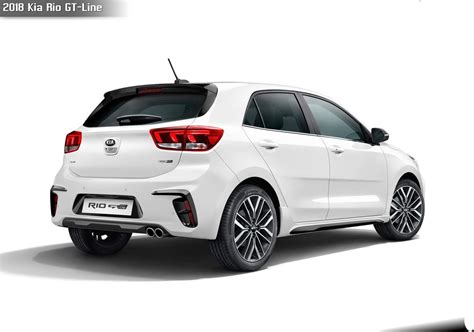 معرفی رسمی کیا ریو Gt لاین مدل 2018 خودرو