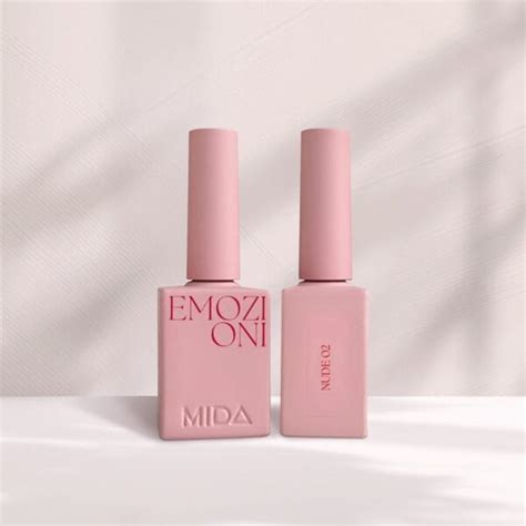 Gel Polish Nude 02 Semi Permanent Nail Polish Color Mida Nail Care