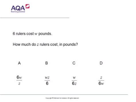 Algebraic Expressions — The Return Guess The Misconception By Craig