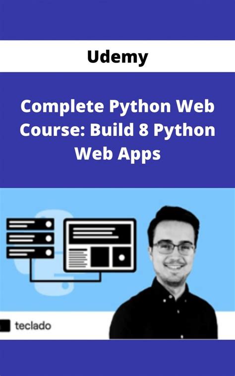 Udemy Complete Python Web Course Build 8 Python Web Apps Kilocourse