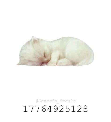 Roblox Cat Decal Codes