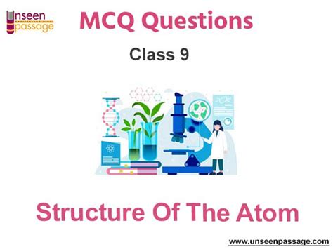 Structure Of The Atom MCQ Class Science
