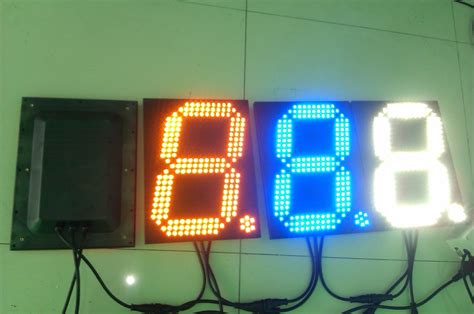 PetroLed Segment Led Digit Outdoor Price Sign Led Number Display Board