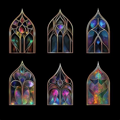 Stained Glass Effect Effect Premium Ai Generated Image