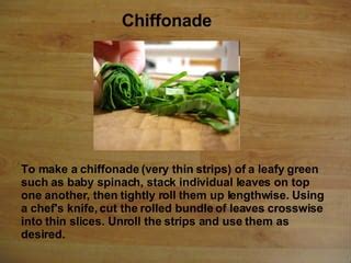 Knife And Cutting Techniques Ppt