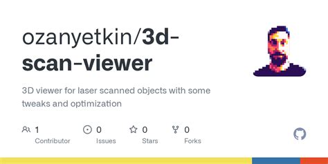 Github Ozanyetkin 3d Scan Viewer 3d Viewer For Laser Scanned Objects With Some Tweaks And