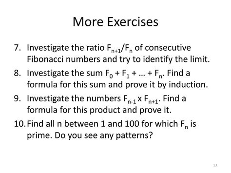 Ppt Fermats Little Theorem Fibonacci Numbers Powerpoint Presentation Id2351811