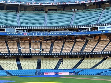 The Signs Say Uniqlo Field You Will Continue To Say Dodger Stadium