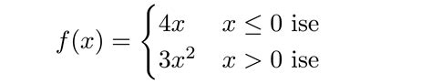 Equations How Do I Typeset This Piecewise Function Tex Latex