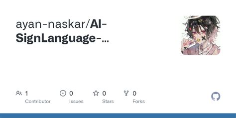 Github Ayan Naskarai Signlanguage Recognition
