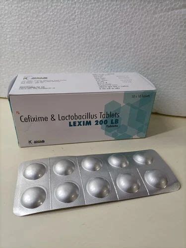 Cefixim And Lactobacillus Tablet 200mg At ₹ 153box In Navi Mumbai Id