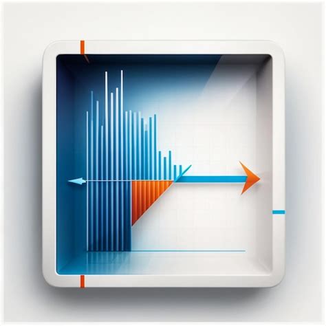 Premium Photo Representation Of A Graphical Chart