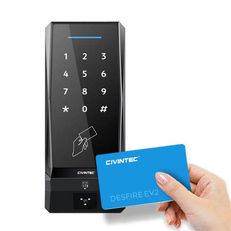 Waterproof Standalone Poe Access Controller System Touch Keypad Door Entry Electronic RFID Qr