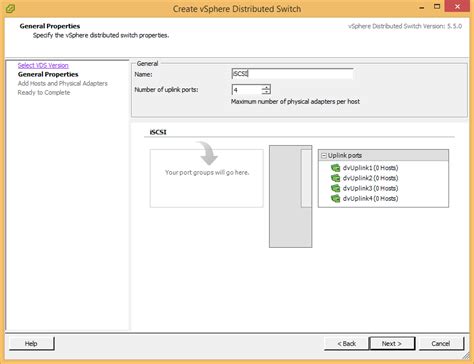 Creating And Configuring An Iscsi Distributed Switch For Vmware