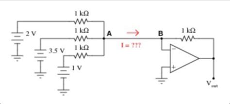 Solved Determine Current From A To B Then Output Voltage Chegg