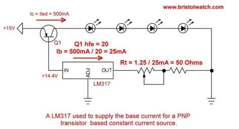 Transistor Current Limiting Circuits