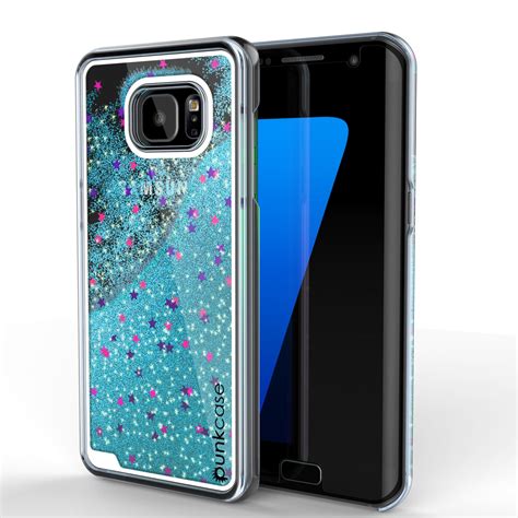 S7 Edge Case Punkcase Liquid Series Protective Dual Layer Floating