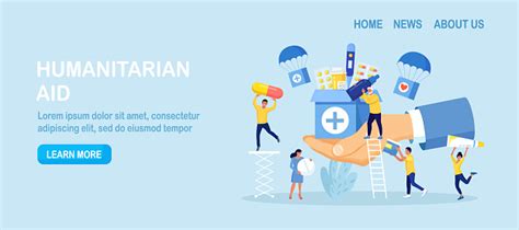 인도적 지원 자발적인 사회 지원 및 지원 난민을 위한 음식 의약품을 수집하는 자원 봉사자 약물 응급 처치를 기부하는 사람들 자선 가난한 가난한 사람들을위한 의약품 기부 건강