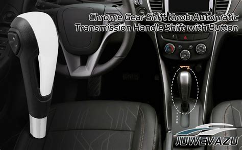 Juwevazu Pomo De Cambio De Palanca De Cambios Automática Con Botón Para
