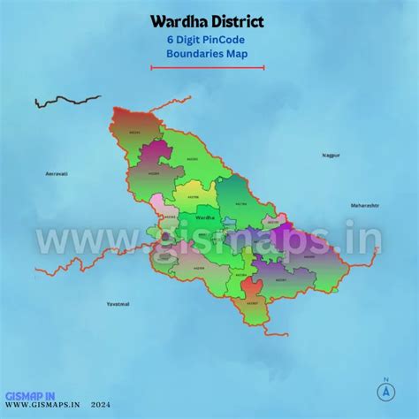 Wardha District Pincode Maps