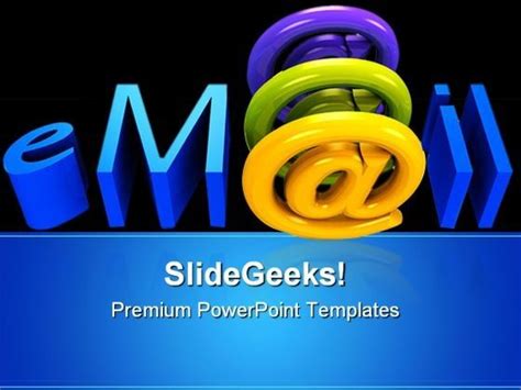 e mail internet powerpoint templates and powerpoint backgrounds 0111