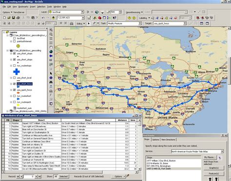 Routing Using Arcgis Online Truckin At The Regional Scale Gis Education Community