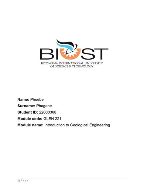 Glen221 Assignment Pdf Stratigraphy Geology
