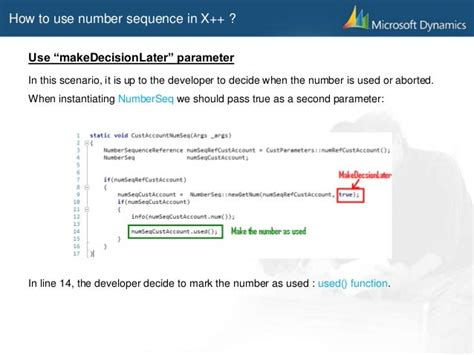 Microsoft Dynamics Ax2012 Number Sequence Framework Step By Step