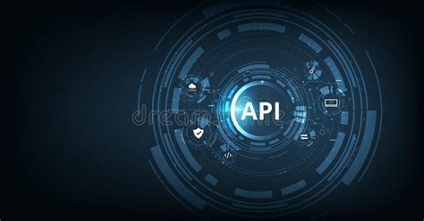 Application Programming Interface Api Concept Stock Illustration