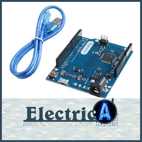 Arduino Leonardo Compatible Atmega32u4 Free Usb Cable Electrica