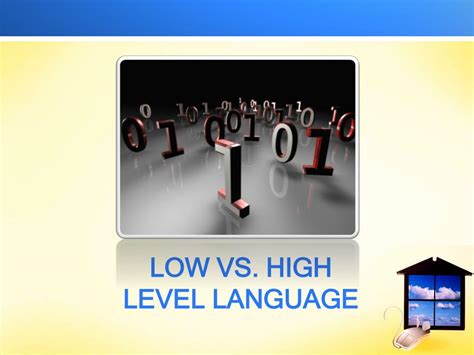 Ppt Low Vs High Level Languages Powerpoint Presentation Free
