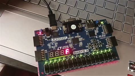 Displaying Ascii Character On Basys3 With Fpga And Rx Uart